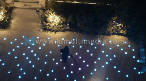 Smart Walkway Lights | Light interaction